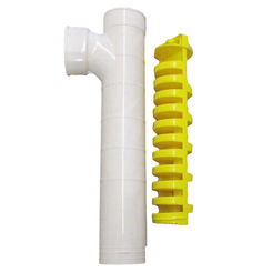 Tuf-tite 6HD2 Plastic 6-Hole Distribution Box W/ Lid For Septic Systems