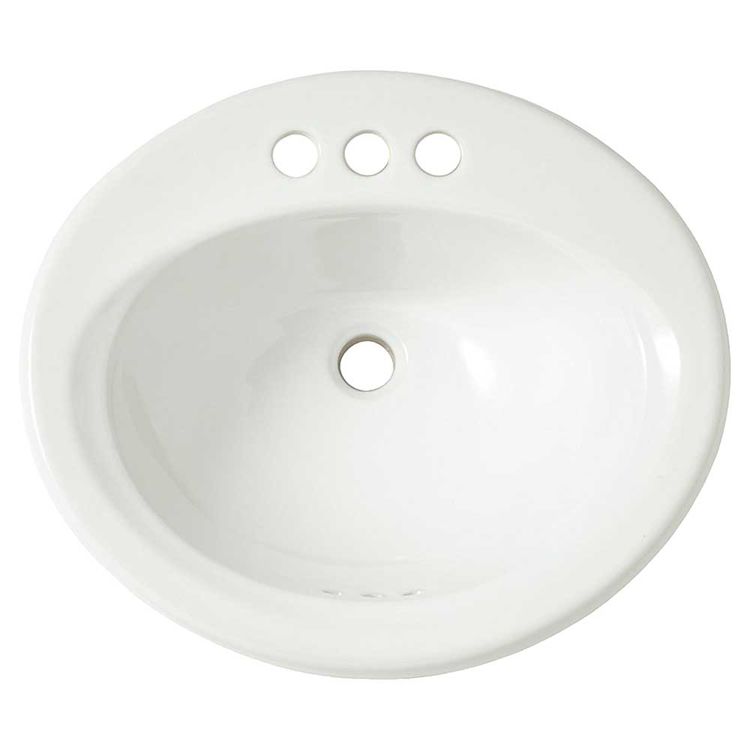 Toto LT401.4 Cotton White Self Rimming Lavatory 4" Centers ADA