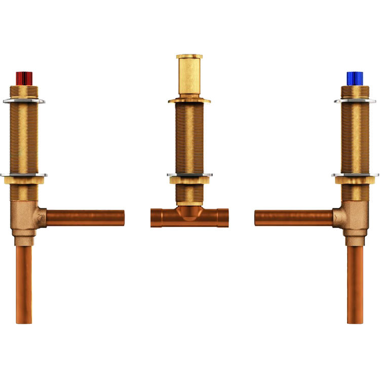 Moen 4792 Rough In Roman Tub Rough In Valve Sweat Connection Adjustable ...