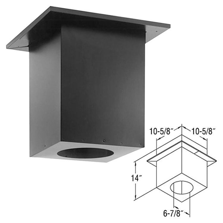 M&G DuraVent DirectVent Pro 4x6 Cathedral Ceiling Support Box - 46DVA-CS