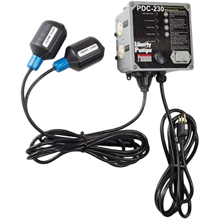 Liberty Pumps PDC-115 Control Panel for Duplex Package Pumps (115V)(10 ...