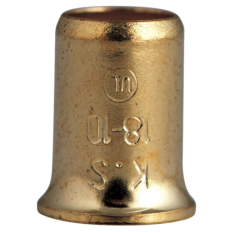 Gardner Bender 20-410 Crimp Sleeve Connector, 18 - 10 AWG, Zinc Plated ...