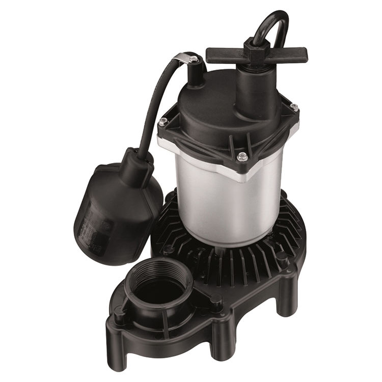 Simer 2955 Automatic Submersible Sump Pump With Tethered Switch, 2160 ...