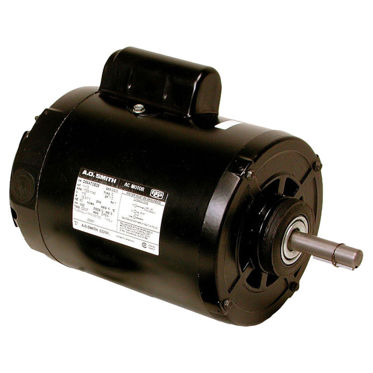 Dial 2395 COPPERLINE 2-Speed Single Inlet Motor, 1 HP, 115v