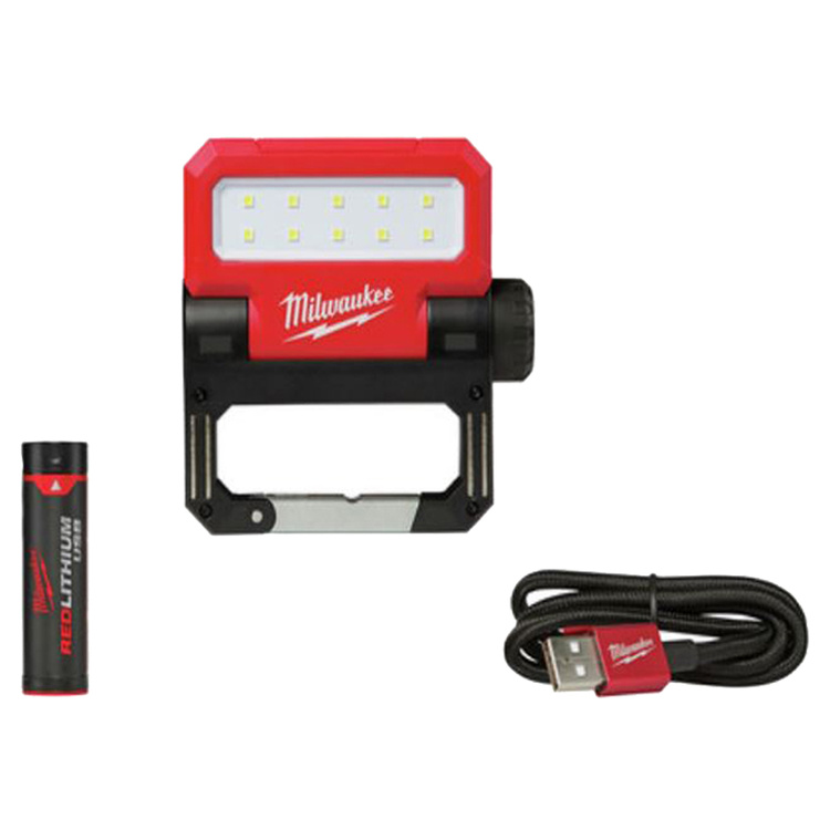 Milwaukee 2114-21 ROVER Pivoting Flood Light - USB Rechargeable