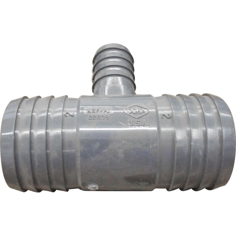 PETT221 2"x2"x1" POLY INSERT TEE | PlumbersStock