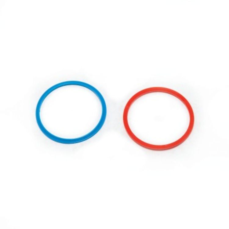 MOEN 149121 PART RED/BLUE HANDLE INDICATOR RINGS | PlumbersStock