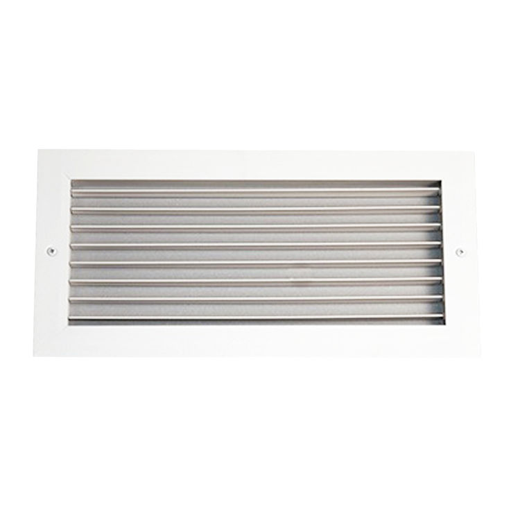 24X6 Soft White Steel Blade Single Deflection Diffuser Opposed Blade ...