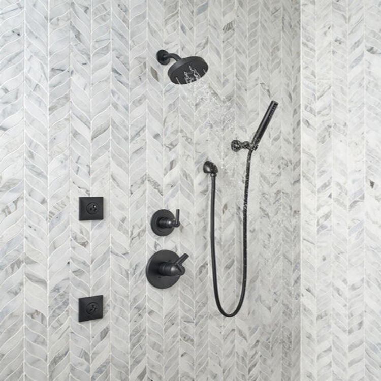 Delta 50560-BL Wall Elbow for Hand Shower - Matte Black