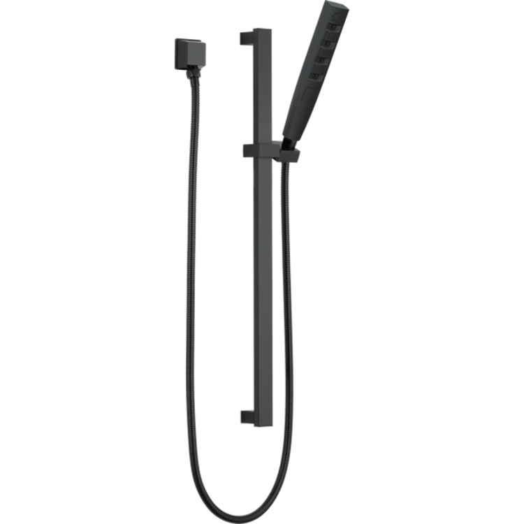 Delta 50570-BL Square Wall Elbow for Hand Shower - Matte Black