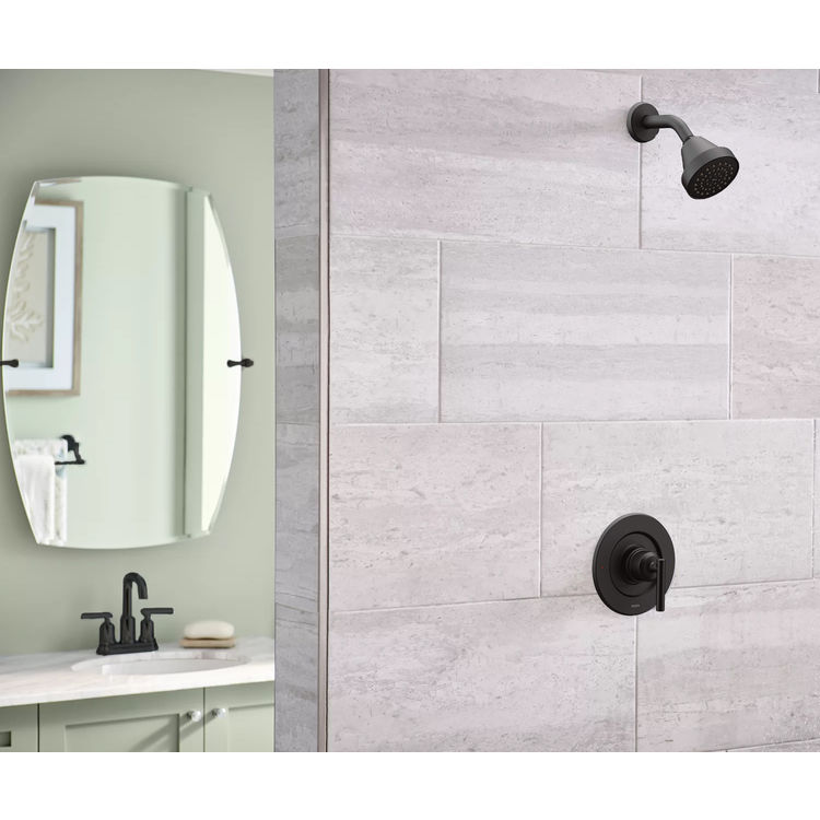 Moen T2902EPBL Gibson Posi-Temp Eco Performance Shower Trim, Matte Black