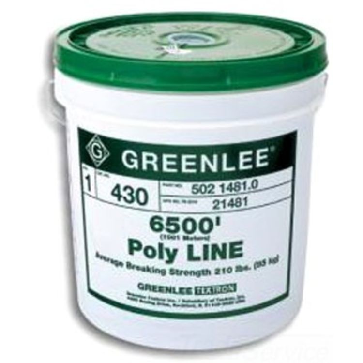 Greenlee 37959 Polyline Rope (2200'X500LBS) | PlumbersStock