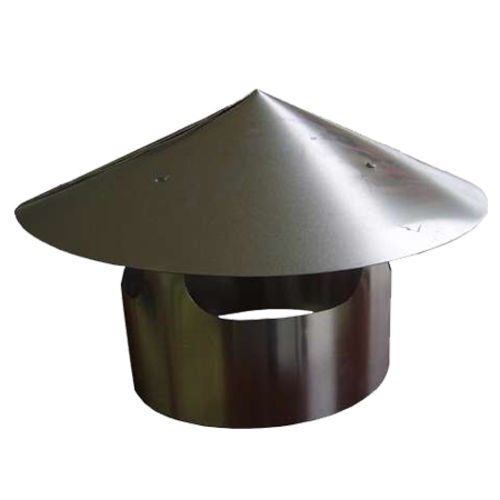 Single Wall 7" Aluminum China Cap | PlumbersStock