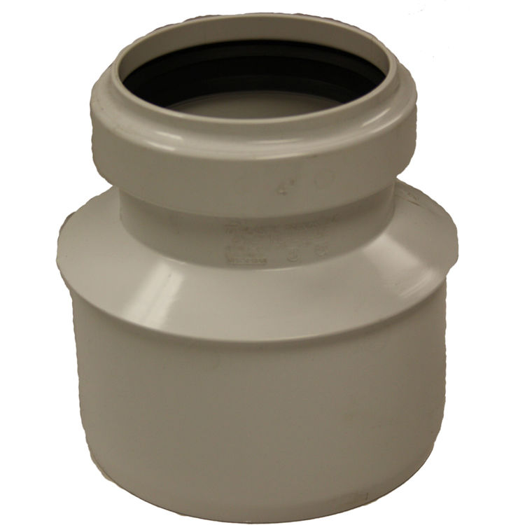 6 X 4 Bushing Gasketed Sewer Drain Sewer Drain SDR 35 PVC