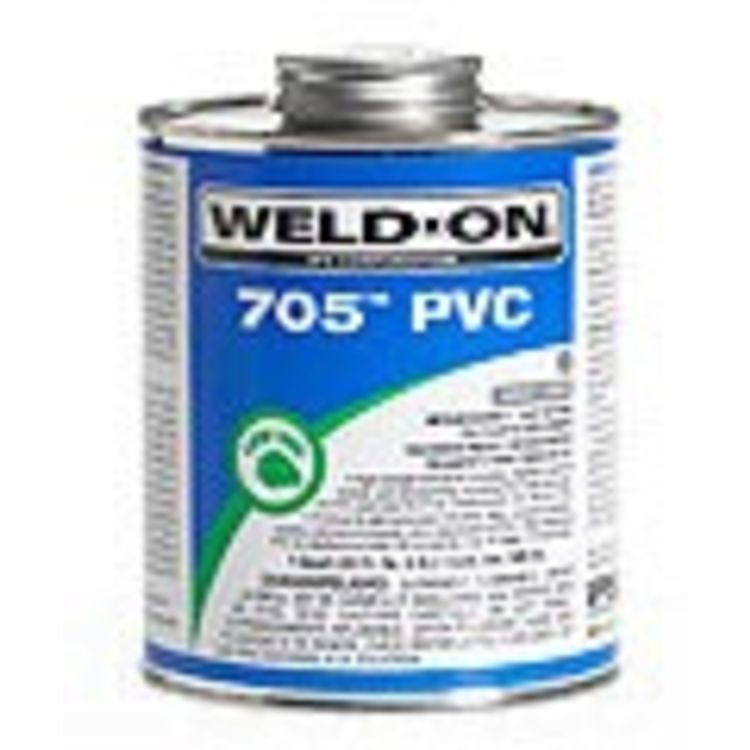 IPS Weld-On 711 1 Pint Pvc Gray Cement | PlumbersStock