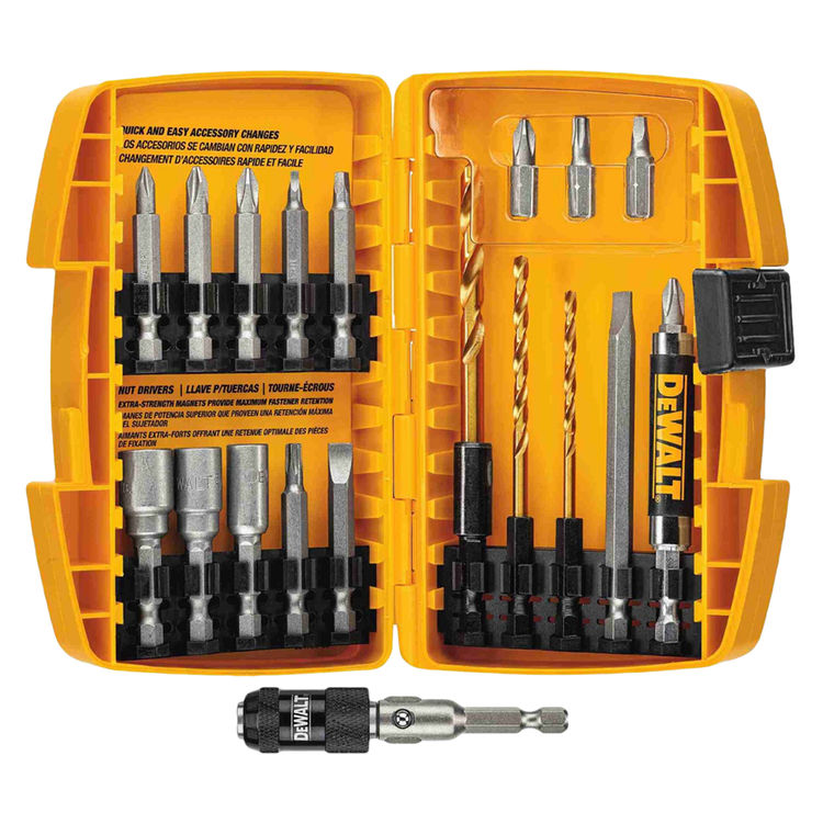dewalt drill bit change