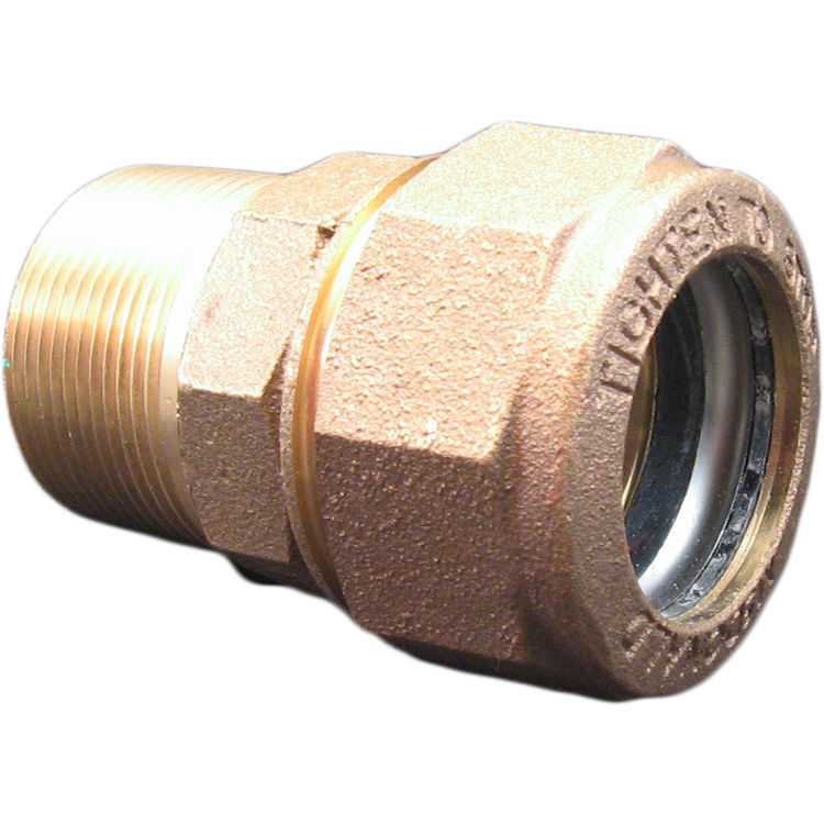 AY McDonald 1-1/2" CTS Tough Tube Male Adapter | PlumbersStock