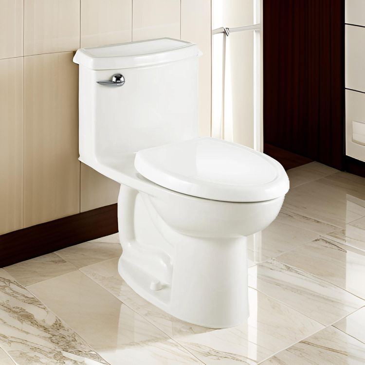 American Standard Compact Cadet 3 FloWise Elongated One-Piece Toilet ...